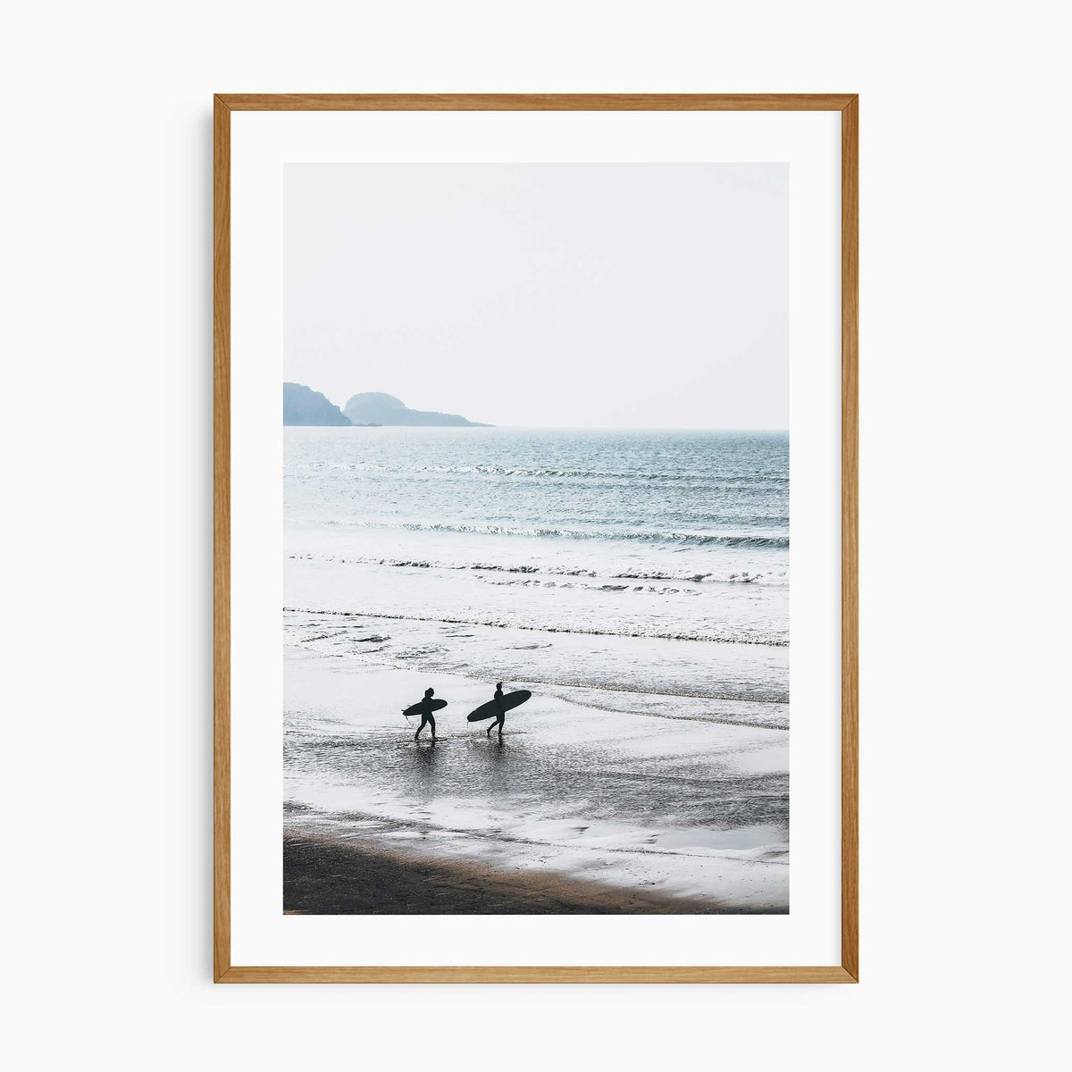 Coastal Surf Morning Print | Surfer Beach Photography Wall Art – My ...